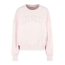 WRANGLER Sweater majica, roza / rosé / bijela - Jeftinije.hr
