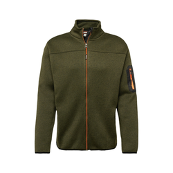 Jack''s Flis jakna, kaki / svijetlonarančasta / crna - Jeftinije.hr