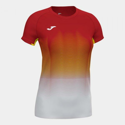 ELITE VII T-SHIRT RED-WHITE-YELLOW S/S - Jeftinije.hr