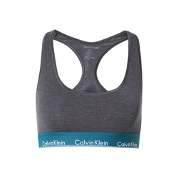 Calvin Klein Športni Modrček 564740 Siva - Ceneje.si