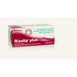 AKTIVAL kapsule RIZOLIP PLUS, 60 kom - Jeftinije.hr