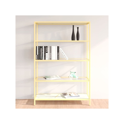 Den Konzolna mizica zlata in bel marmor kaljeno steklo - Ceneje.si