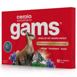 Cemio Switzerland 100% naravni kolagen Cemio Gams, 60 kapsul - Ceneje.si