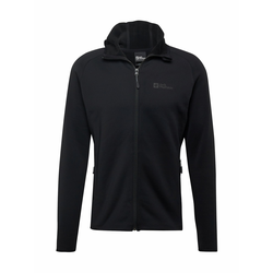 JACK WOLFSKIN Tehnička flis jakna, crna - Jeftinije.hr