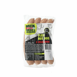 FLEXI HOT DOG Z ZELENJAVO MIX MESO & ZELENJAVA, SPAR, 280G - Ceneje.si