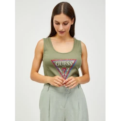 Guess Ženski topi zelena Tílko - Ceneje.si