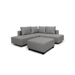 FEYDOM Gemini M garnitura - lijeva montaža, velar, sredina siva (02299 ...