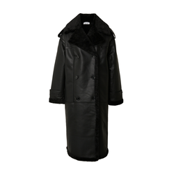 EDITED Zimski kaput ''Erin'', crna / vuneno bijela - Jeftinije.hr