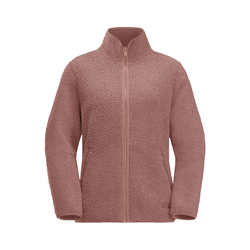 JACK WOLFSKIN Tehnička flis jakna ''High Curl'', prljavo roza ...