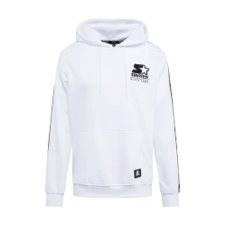 Starter Black Label Sweater majica ''Starter Logo Taped Hoody'', bijela ...