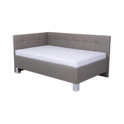 Tapecirani krevet sa skladišnim prostorom bez madraca MARIA PETITE 120x200 cm taupe - Jeftinije.hr