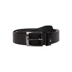 Usnjen pas Tommy Hilfiger moški, črna barva, AM0AM12547 - Ceneje.si