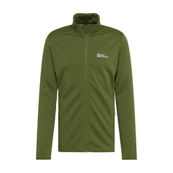 JACK WOLFSKIN Tehnička flis jakna, maslinasta / bijela - Jeftinije.hr