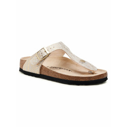 Japonke Birkenstock Gizeh Bs 1018665 Shiny Python Eggshell - Ceneje.si