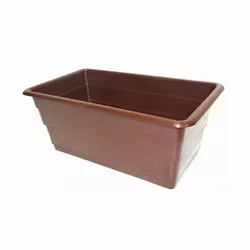 PVC ZUNANJE KORITO 40 CM RJAV - Ceneje.si