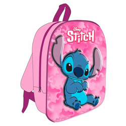 Ruksak Disney Stitch rozi 3D 30cm - Jeftinije.hr