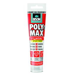 Konstrukcijsko ljepilo BISON Poly Max Crystal 115g - Jeftinije.hr