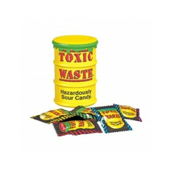 Toxic Waste Yellow Sour Candy Drum 42g - Ceneje.si