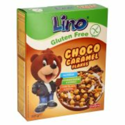 KOSMIČI CHOCO CARAMEL FLAKES, LINO, 225G - Ceneje.si