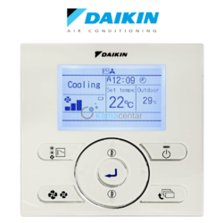 DAIKIN žičani daljinski upravljač za SKY AIR SERIJU klima BRC1E52 ...