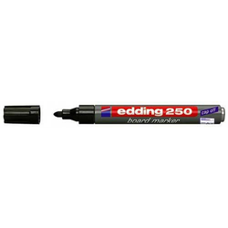 Edding 250 marker za bele table črn z valjčno konico 1,5-3 mm - Ceneje.si
