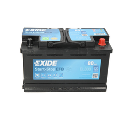 AKUMULATOR EXIDE 80AH 720A D+START STOP EFB EL800 - Ceneje.si