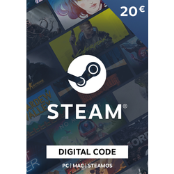 Steam Gift Card 20 € (EURO) - vrednostna predplačniška kartica - Ceneje.si