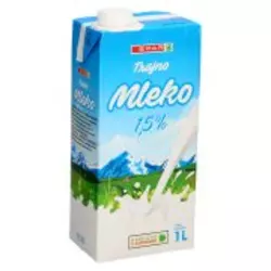 TRAJNO MLEKO 1,5%, SPAR, 1L - Ceneje.si