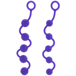 California Exotics Posh Silicone O Beads Purple - Jeftinije.hr