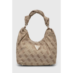 Torba Guess boja: bež - Jeftinije.hr