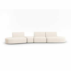 Bež sofa 412 cm Shane – Micadoni Home - Jeftinije.hr