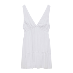 Pull&Bear Ljetna haljina, bijela - Jeftinije.hr