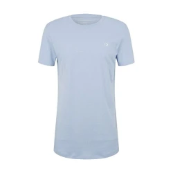 TOM TAILOR DENIM Majica, svijetloplava / bijela - Jeftinije.hr