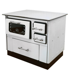 štedilnik na drva Metalec Bitola Antika D, bel - Ceneje.si