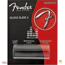 Fender Glass Slide 3 Thick Medium - Jeftinije.hr