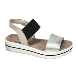 ALPINA ženske kožne sandale MILA 9J852, siva, 40 - Jeftinije.hr