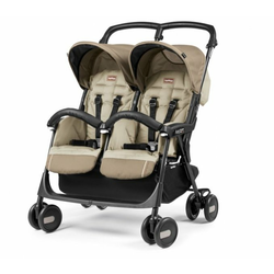 Peg Perego dječja kolica Aria Twin Shopper Class Beige - Jeftinije.hr
