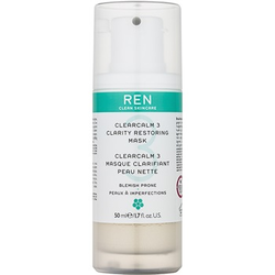 REN ClearCalm 3 posvjetljujuća maska za problematično lice, akne (With ...