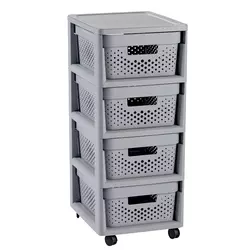 CURVER predalnik Infinity 4356-099 siva - Ceneje.si