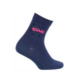 Gatta G34.01N Cottoline girls'' socks modeled 27-32 navy 496 - Ceneje.si