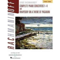 Rachmaninoff: Complete Piano Concertos 1-4 and Rhapsody on a Theme of Paganini, Authentic ...