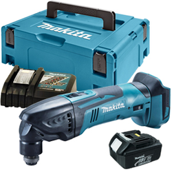 MAKITA Aku Multi Tool z dodatki Li-ion 18V/3.0Ah DTM51RFJX1 - Ceneje.si