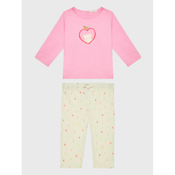 UNITED COLORS OF BENETTON Komplet, svijetlozelena / rosé / crvena ...