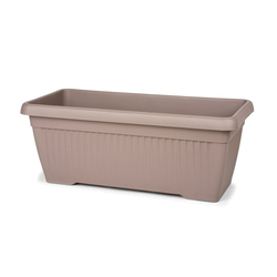 PVC ZUNANJE KORITO BLUMAX MEDITERAN MAXI 80X37.5 CM MOCCA - Ceneje.si