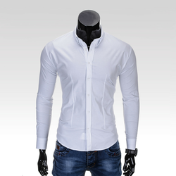 Muška jednobojna bijela košulja Drake - Jeftinije.hr