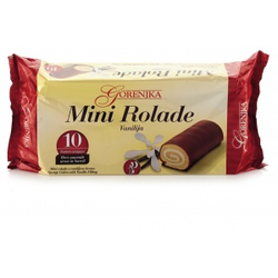 GORENJKA mini rolade z vanilijo, 280g - Ceneje.si