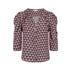 Morgan Bluza ''COSLO.F'', mornarsko plava / svijetloroza / crna ...