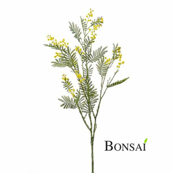 Umetna Mimoza veja 110 cm rumena - 101 do 150 cm - Ceneje.si