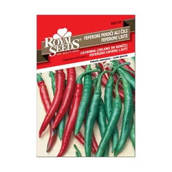 SEME ROYAL SEEDS 128 Feferoni čili pekoči Cayenna (Zeleni&rdeči ...