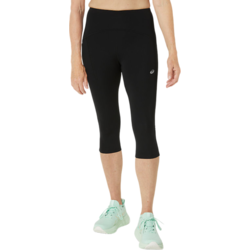 Asics ROAD HIGH WAIST CAPRI TIGHT, ženske tekaške pajke, črna 2012D006 ...